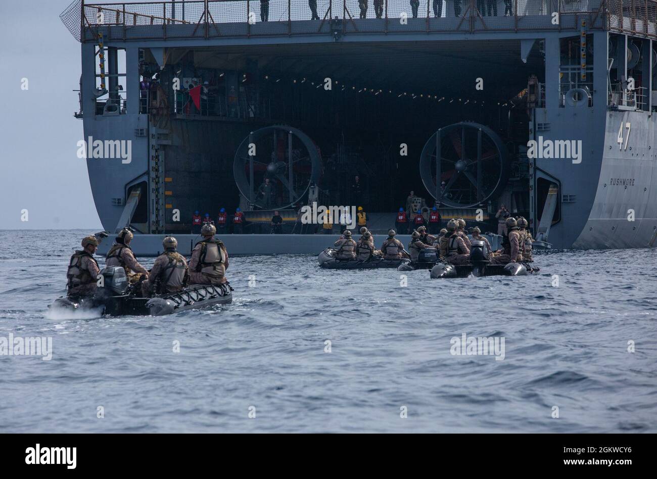 U.S. Marines with Co. A, 1st Reconnaissance Battalion, 1st Marine ...