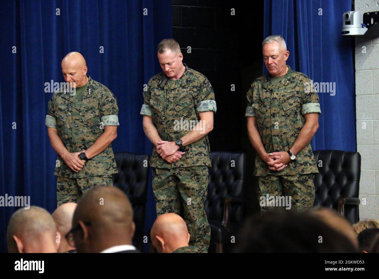 Lieutenant General Charles G. Chiarotti, Major General Edward D. Banta ...