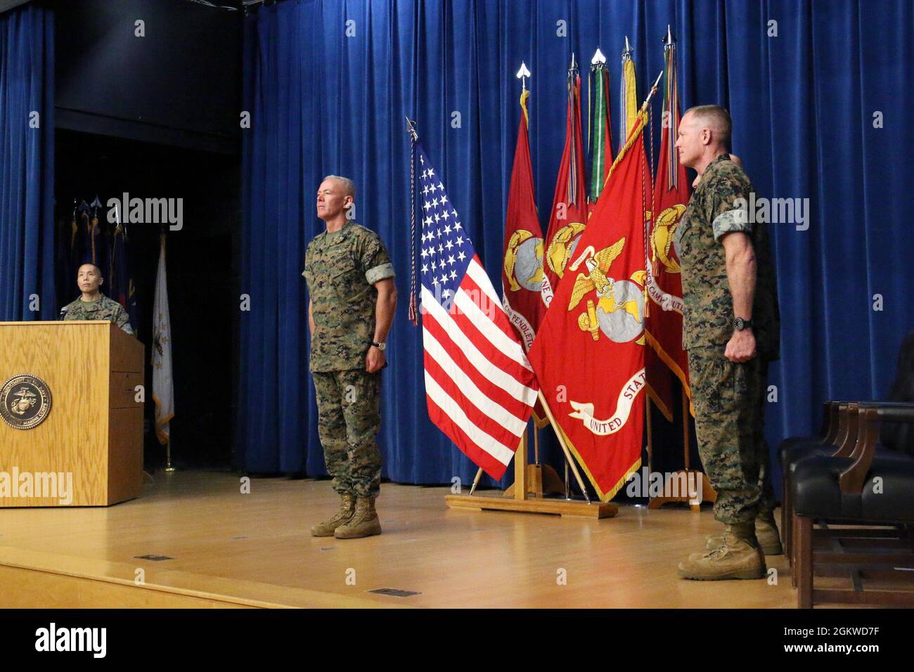 Brigadier General Daniel B. Conley takes his place as incoming ...
