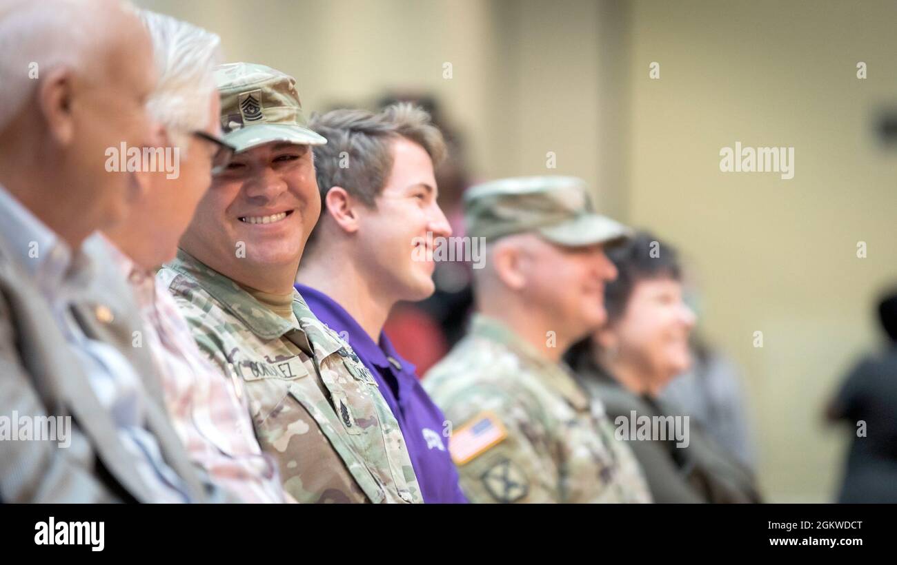 Smiles: 210708- A-UJ420-1006 Third from left, Fort Bliss Garrison ...