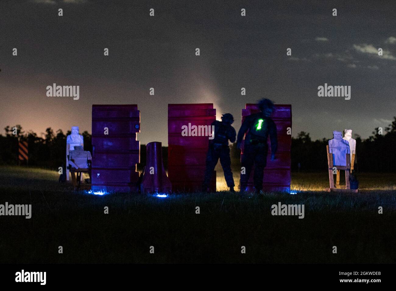 U.S. Marine Corps combat instructors with Marine Combat Training ...