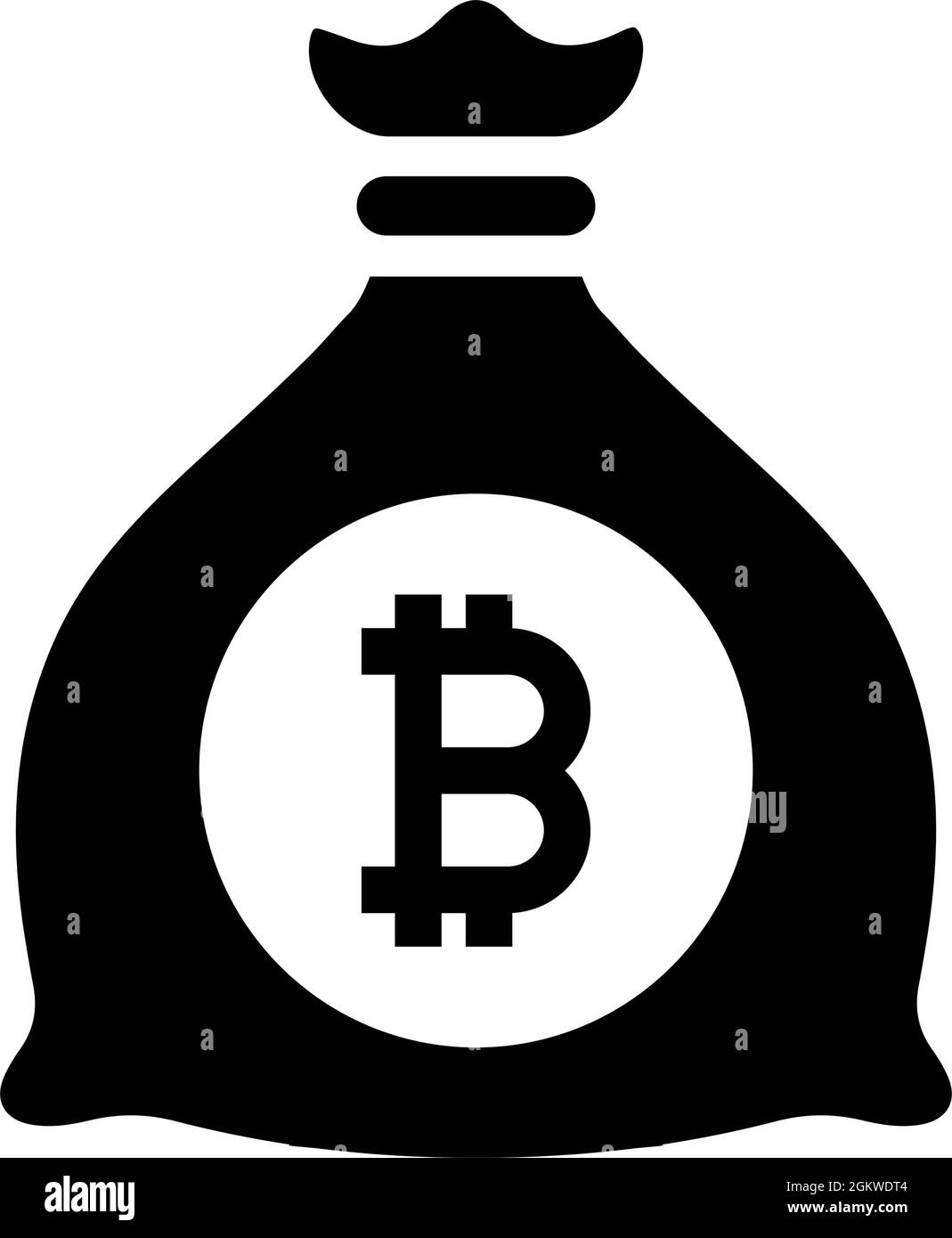 Bitcoin, invest icon - Use for commercial purposes, print media, web or ...