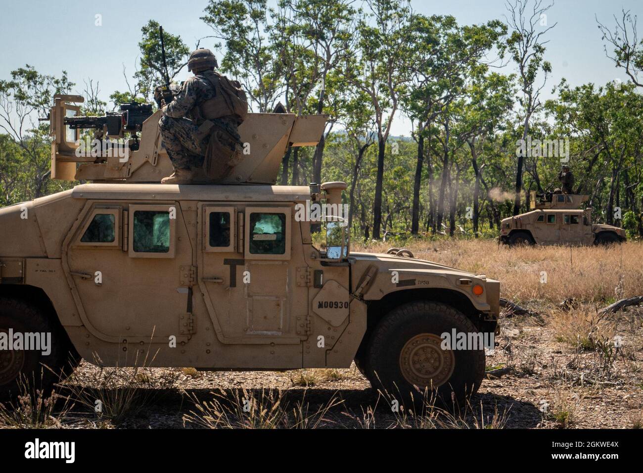 U.S. Marines with Alpha Battery, 2nd Low Altitude Air Defense Platoon ...