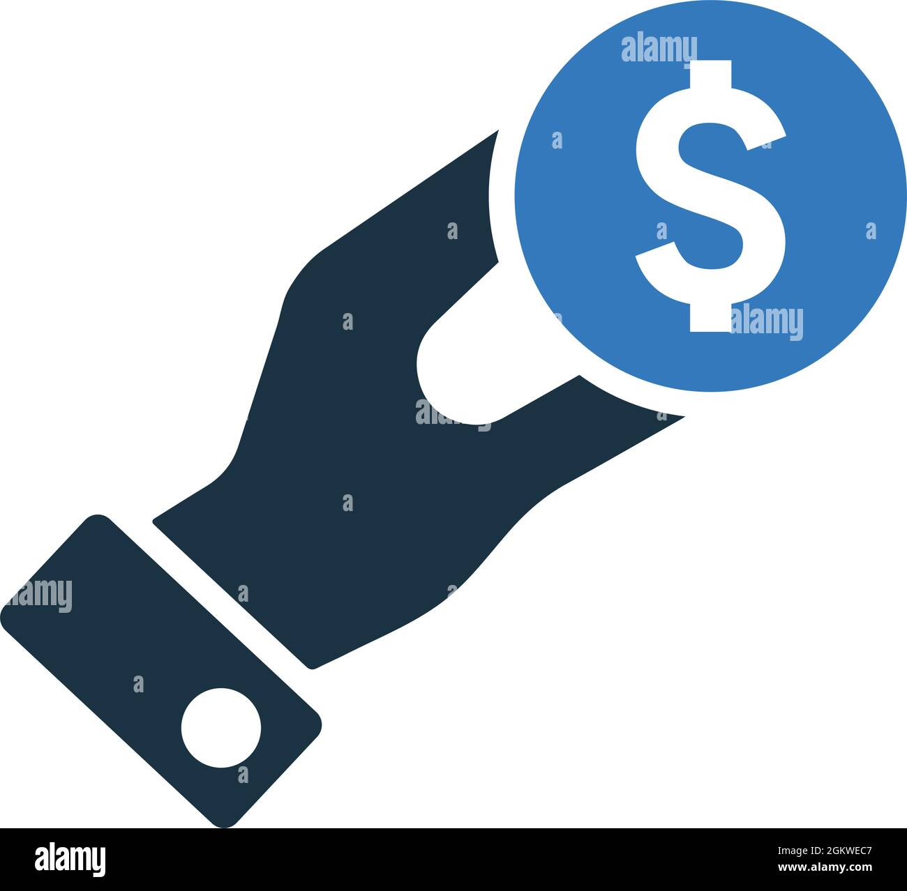 Give dollar, hand money icon - Perfect use for designing and developing ...