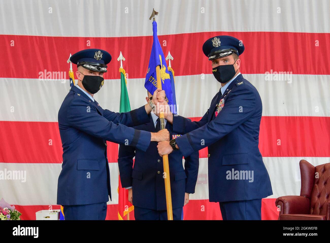 U.S. Air Force Brig. Gen. Jason E. Bailey, 31st Fighter Wing commander ...