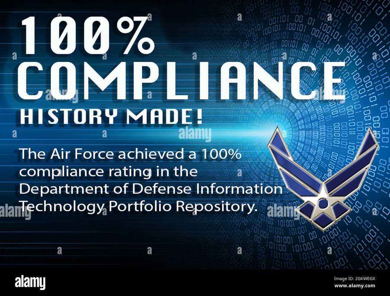 The Air Force made history recently by becoming the first agency ever ...