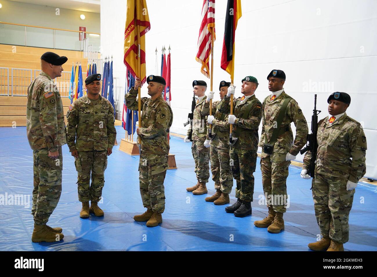 U.S. Army Garrison Bavaria officially welcomed Command Sgt. Maj ...