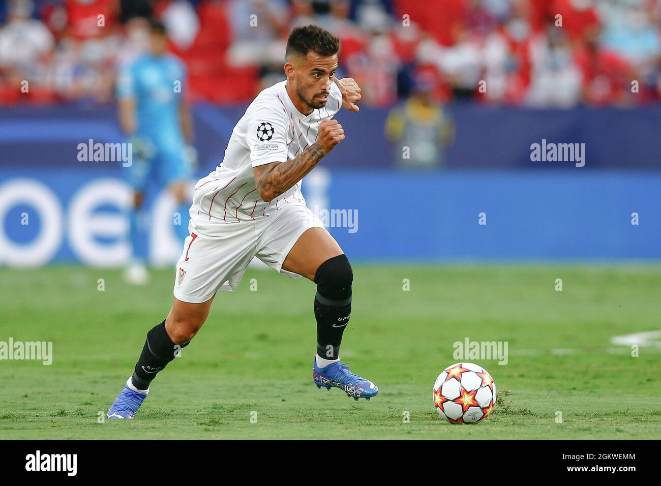 Jesus Joaquin Fernandez Suso of Sevilla FC during the UEFA Champions ...