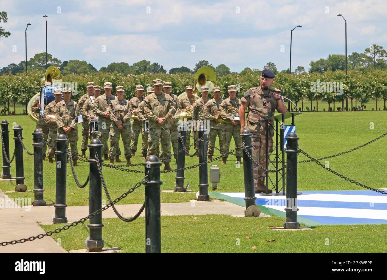Brig. Gen. Hubert Cottereau, deputy commanding general, 3rd Infantry ...
