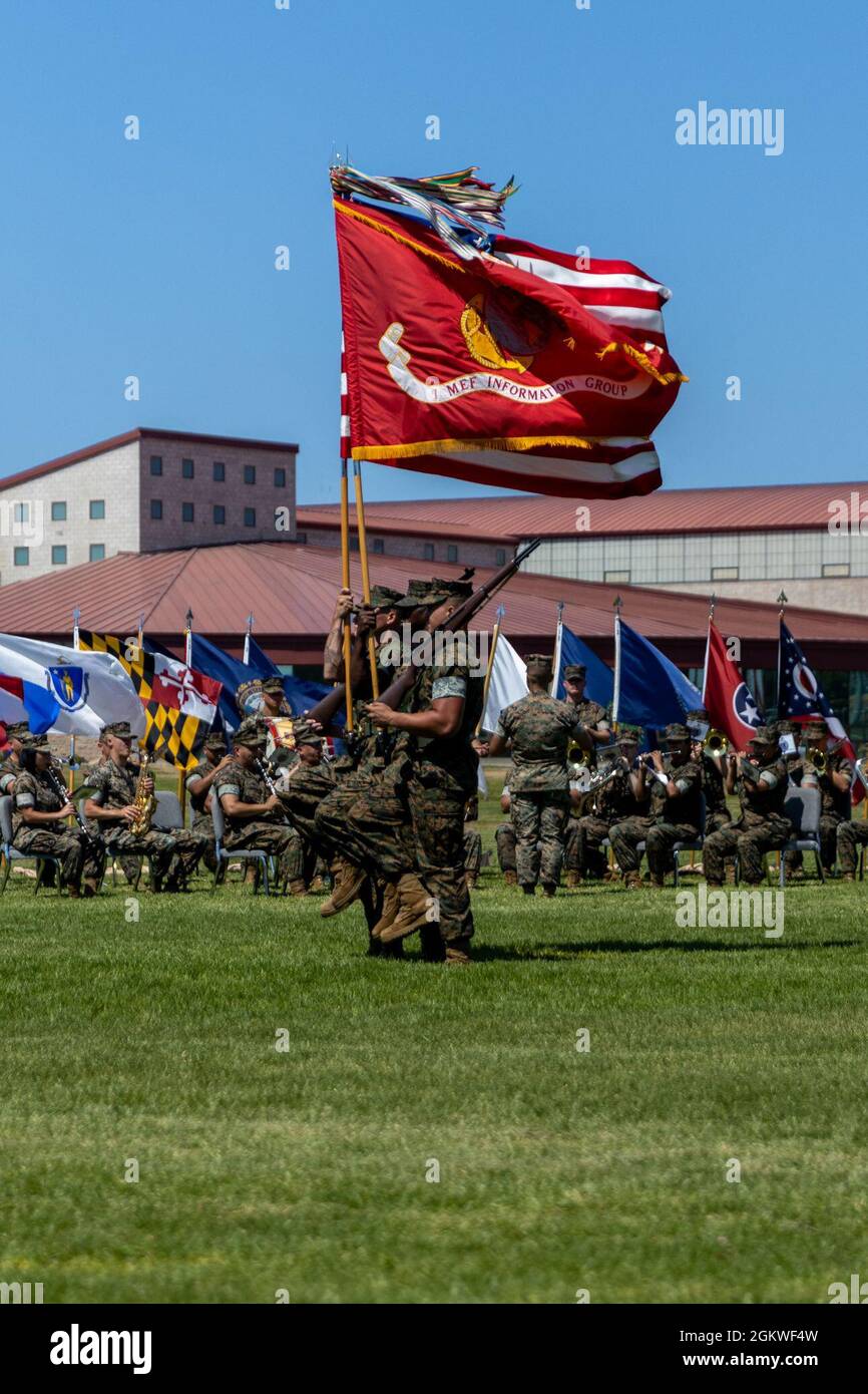 U.S. Marines with I Marine Expeditionary Force Information Group (I MIG ...
