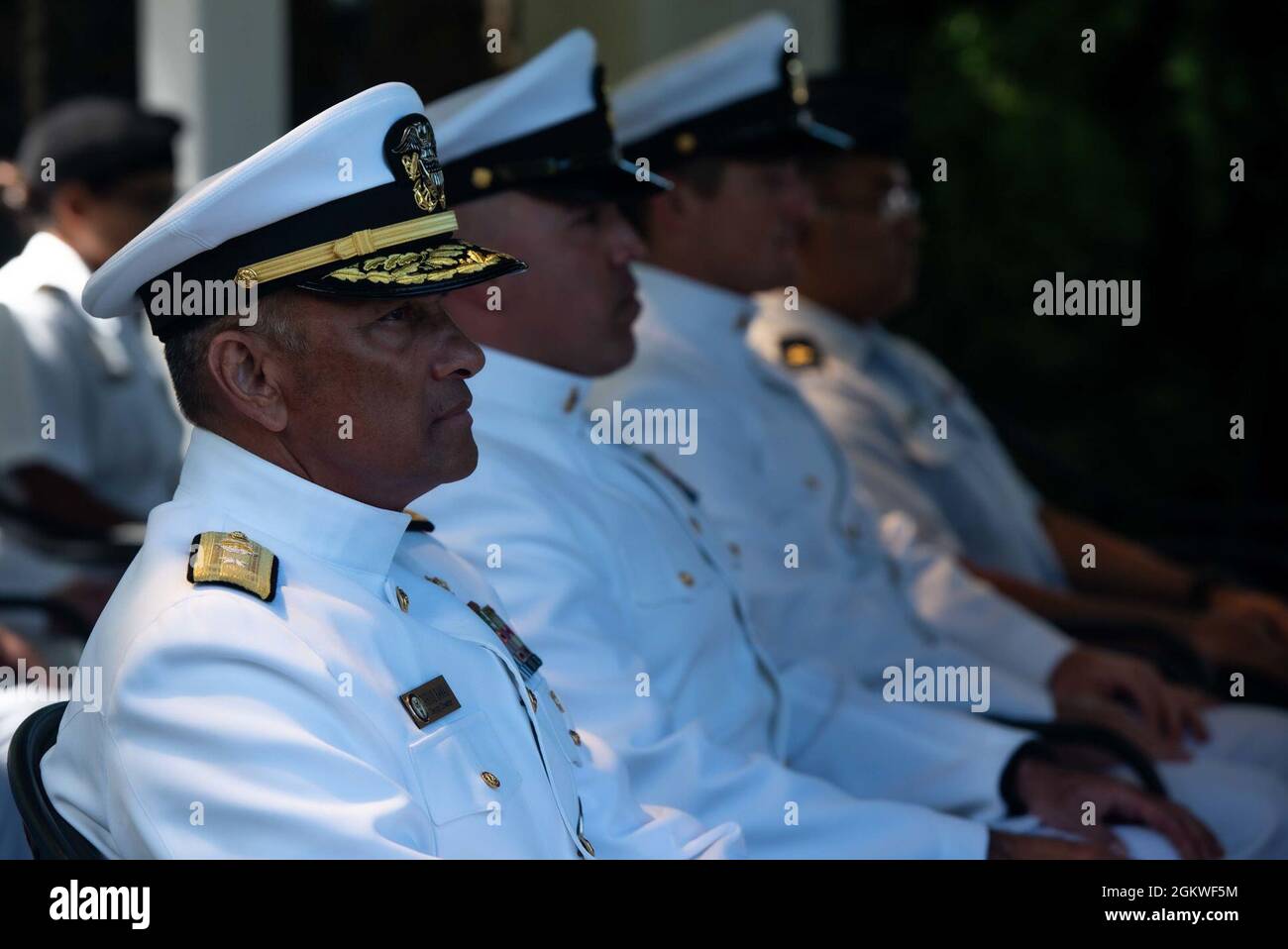 U.S. Navy Rear Adm. Darius Banaji, deputy director for operations for ...
