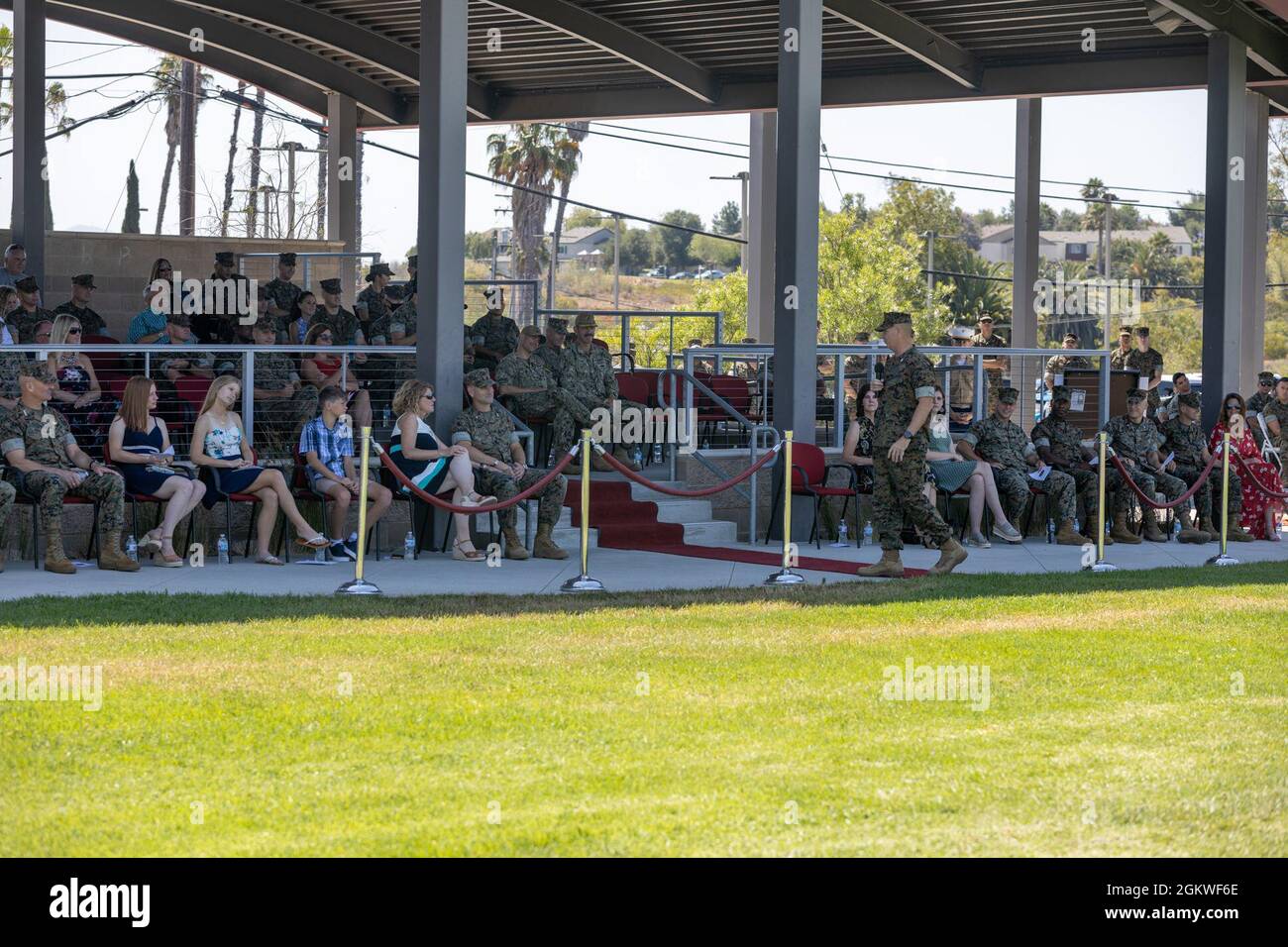 U.S. Marine Corps Col. Kevin Root, incoming commanding officer of I ...