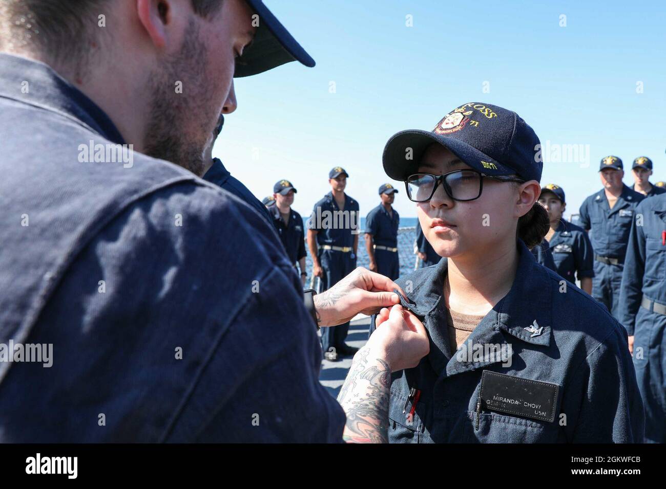 BLACK SEA (July 9, 2021) Gas Turbine System Technician (Mechanical) 3rd ...