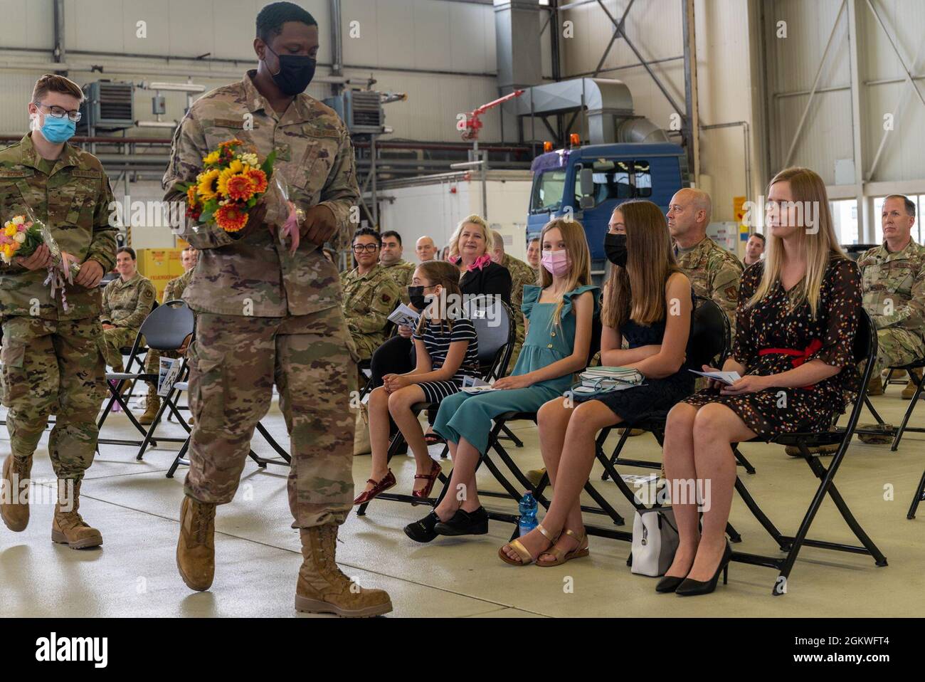 Right to left: Julie, Grace, Alayna and Alli Callahan, spouse and ...
