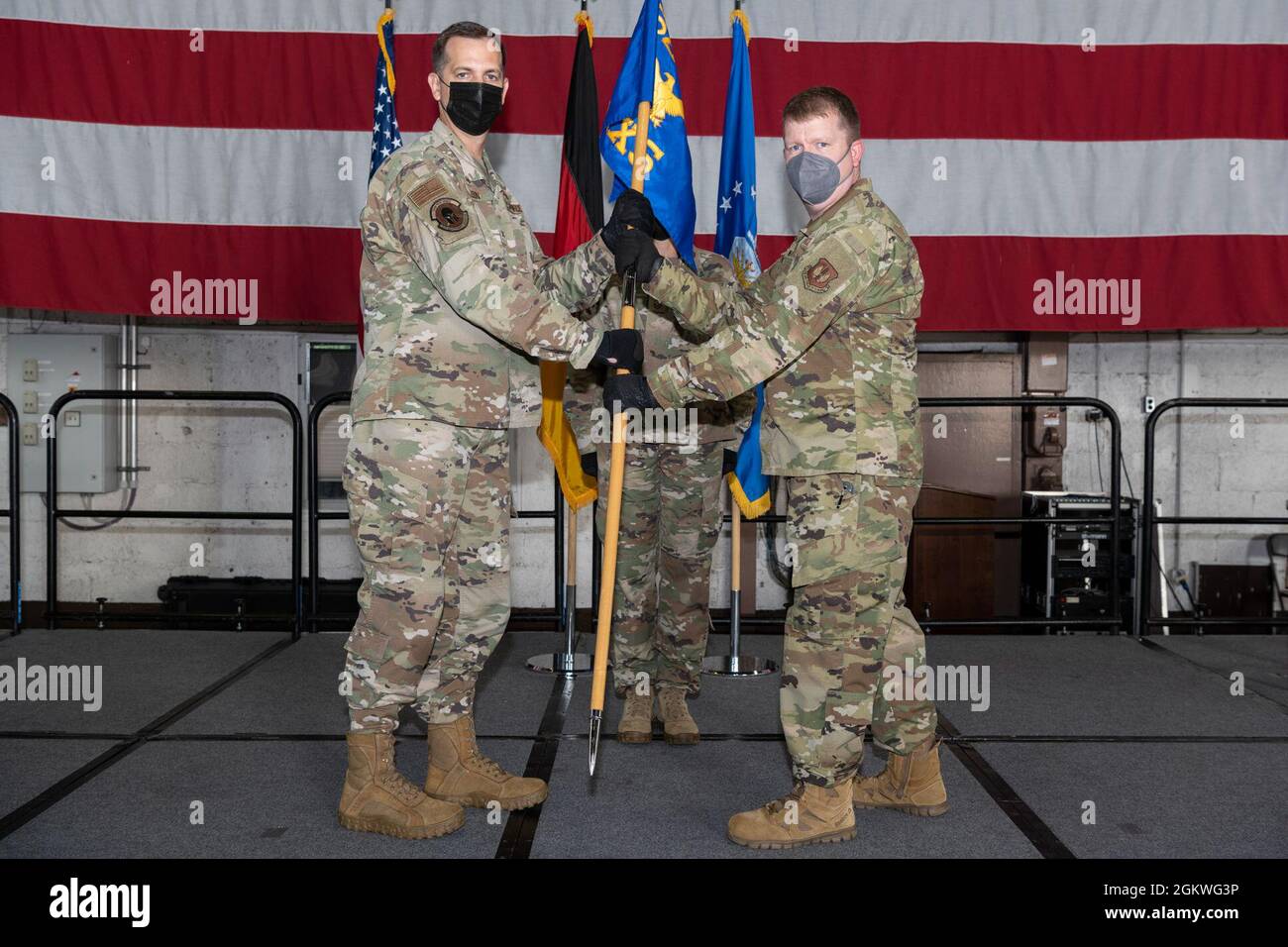 U.S. Air Force Col. James Vinson, 52nd Maintenance Group commander ...