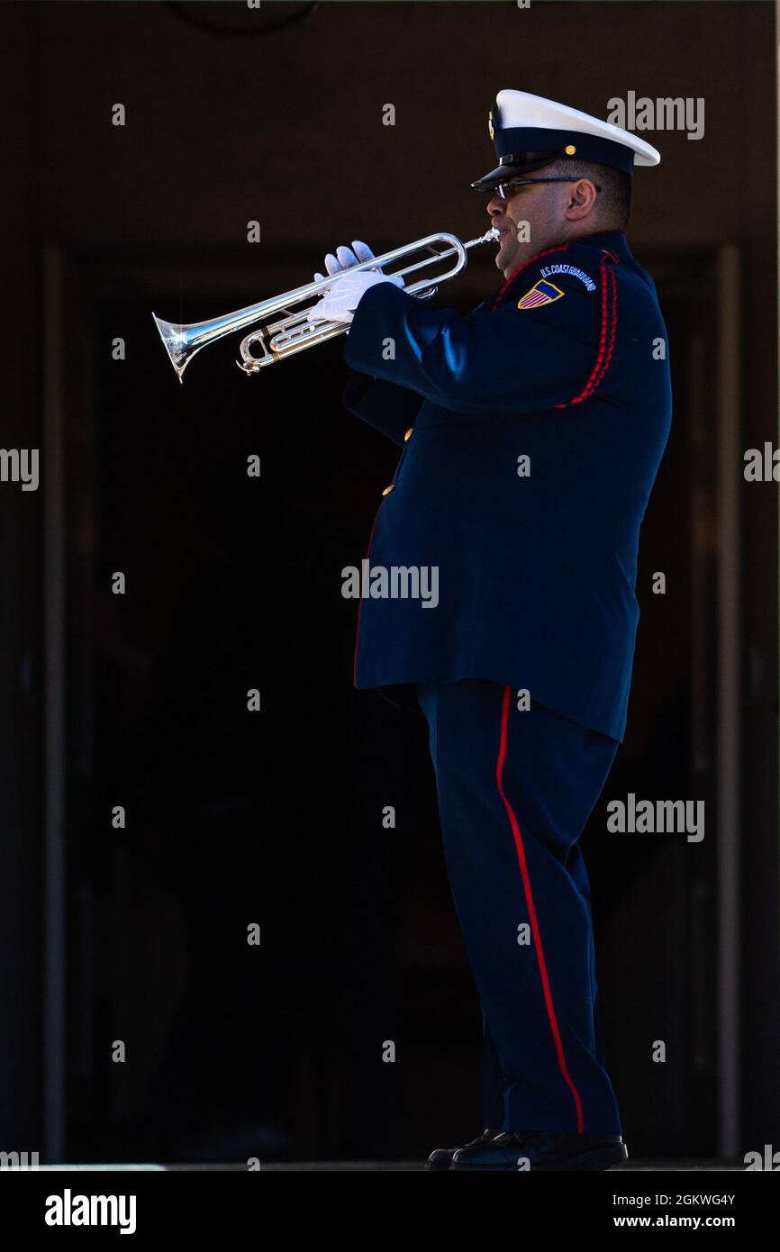 The U.S. Coast Guard Academy held the funeral of retired Coast Guard ...