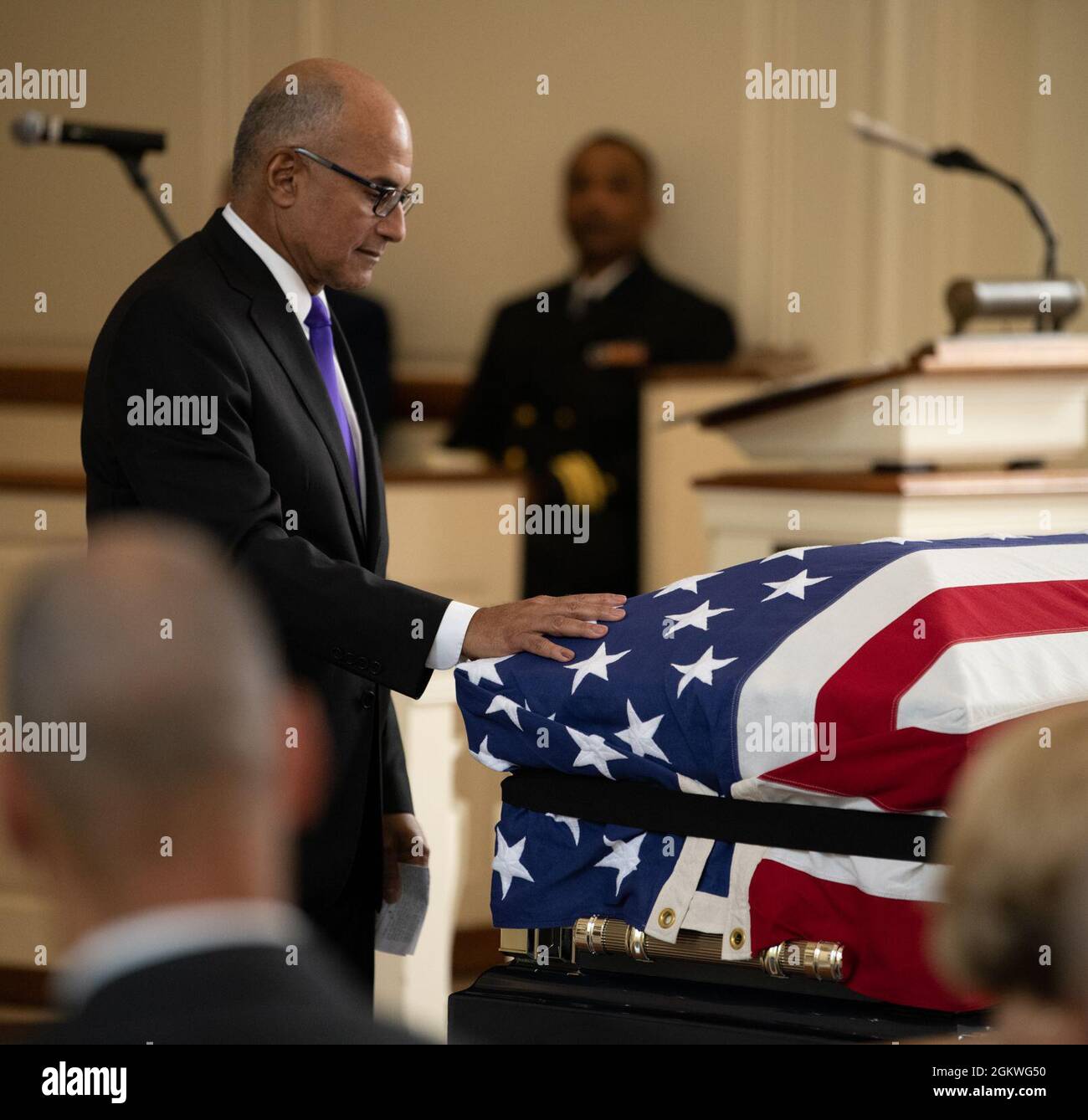 The U.S. Coast Guard Academy held the funeral of retired Coast Guard ...