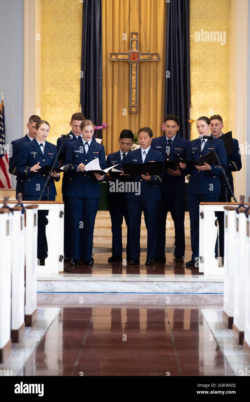 The U.S. Coast Guard Academy held the funeral of retired Coast Guard ...