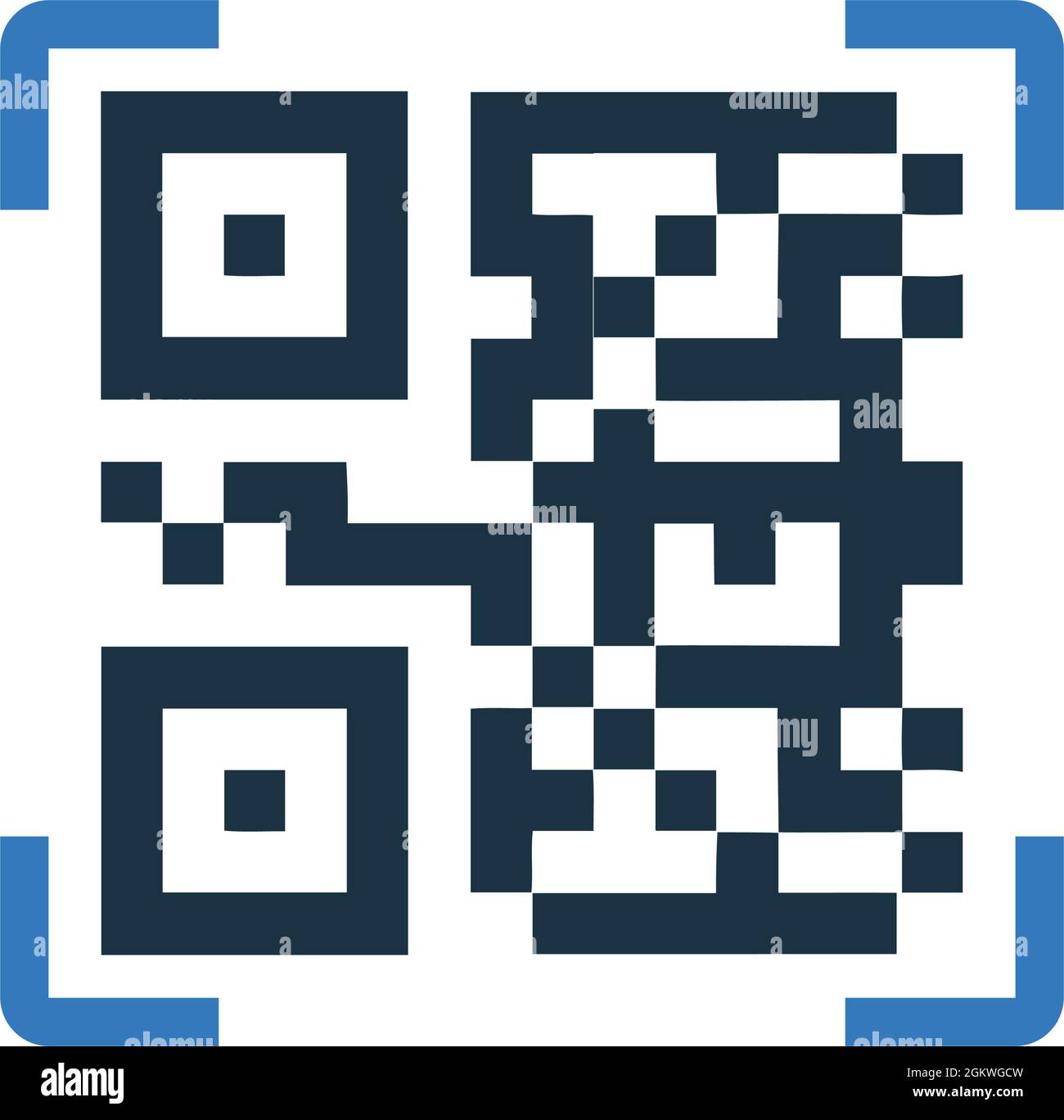 Scanner, barcode icon - Simple editable vector EPS file Stock Vector Image & Art - Alamy