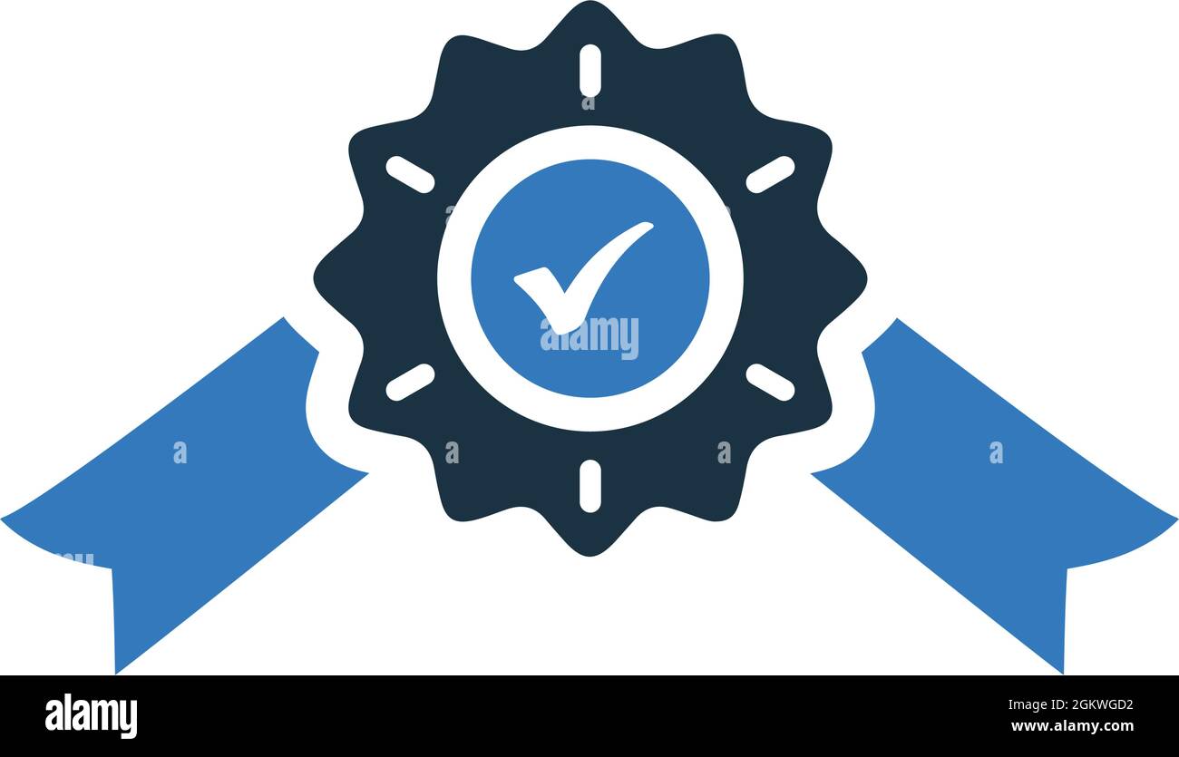 Quality approved, accept sign icon - Simple editable vector EPS file ...