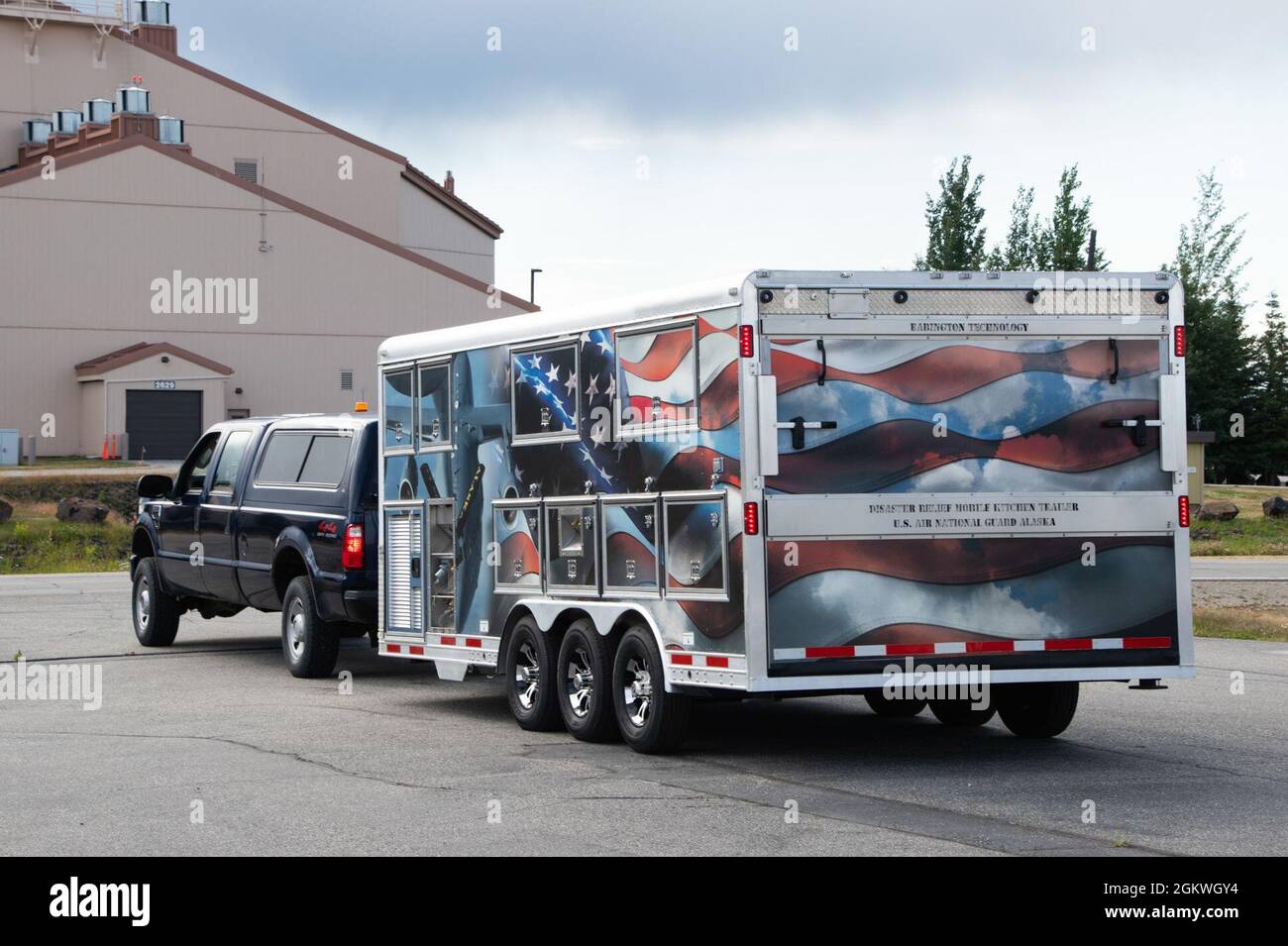 A Disaster Relief Mobile Kitchen Trailer was delivered to the 168th ...