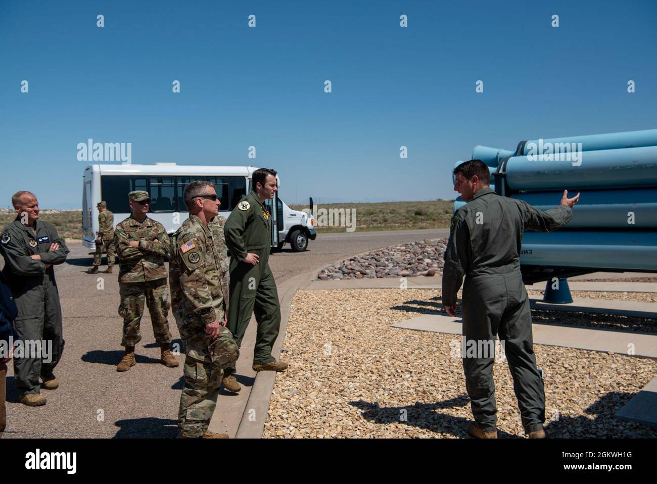 U.S. Army Brig. Gen. Eric Little, White Sands Missile Range commander ...