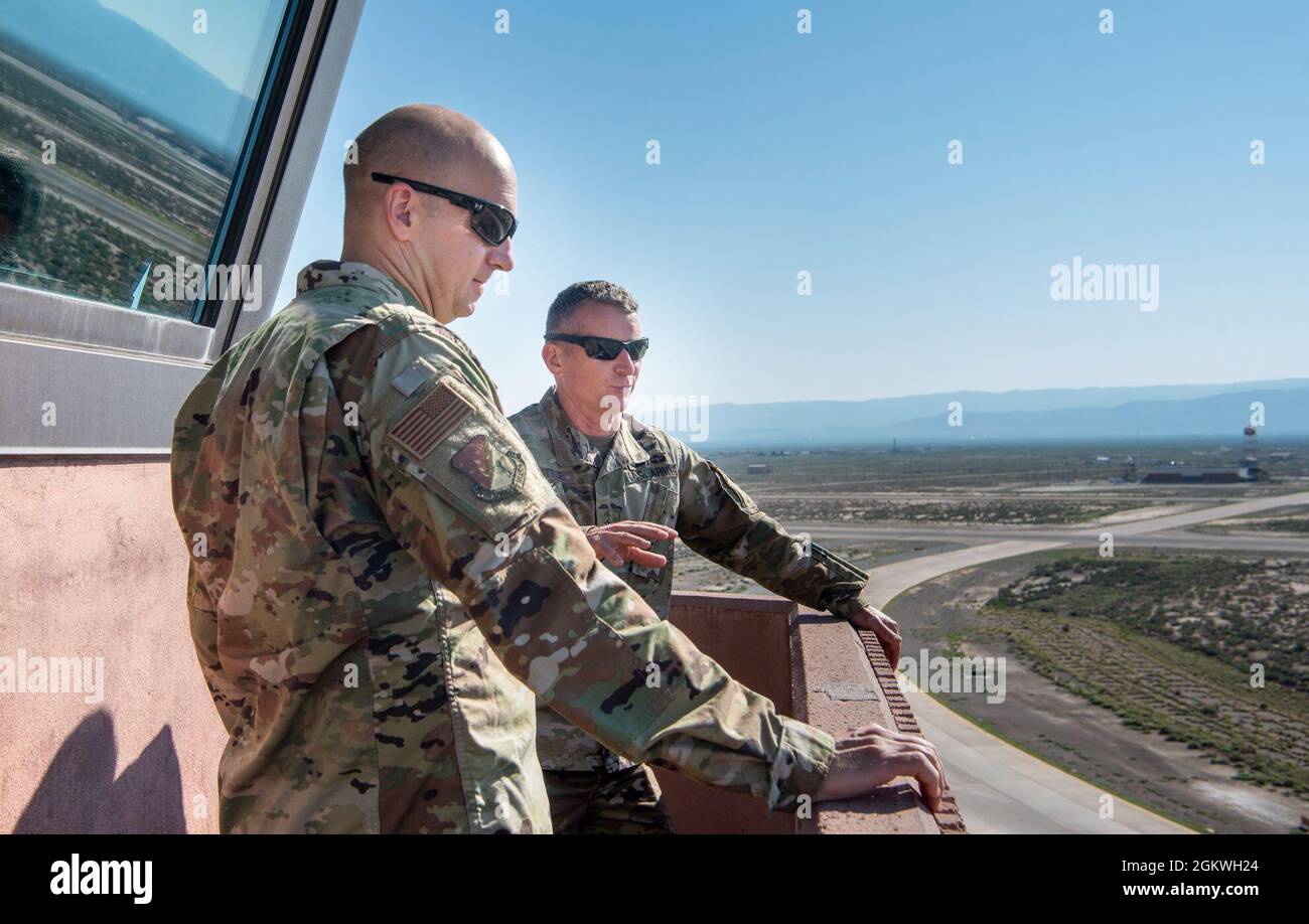 U.S. Air Force Col. Ryan Keeney, 49th Wing commander, and U.S. Army ...