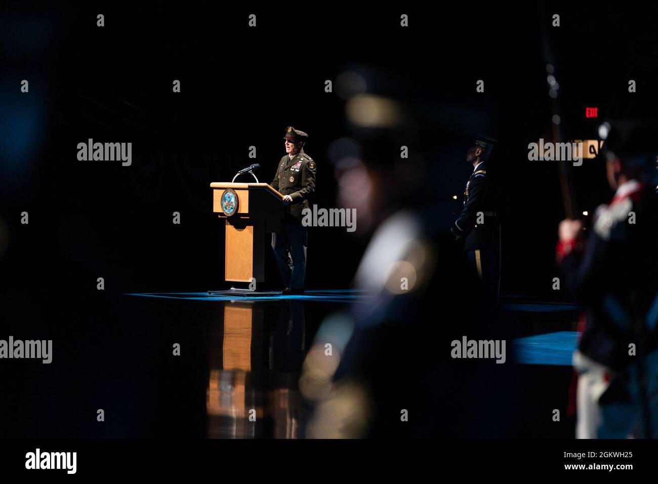The Chief of Staff of the Army, General James C. McConville hosts a ...