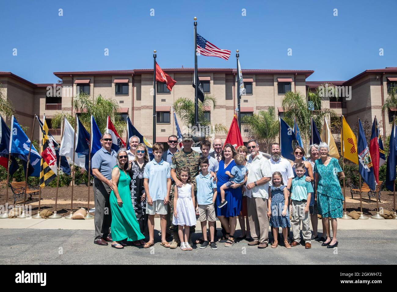 U.S. Marine Corps Lt. Col. Christopher Winn, the incoming commanding ...