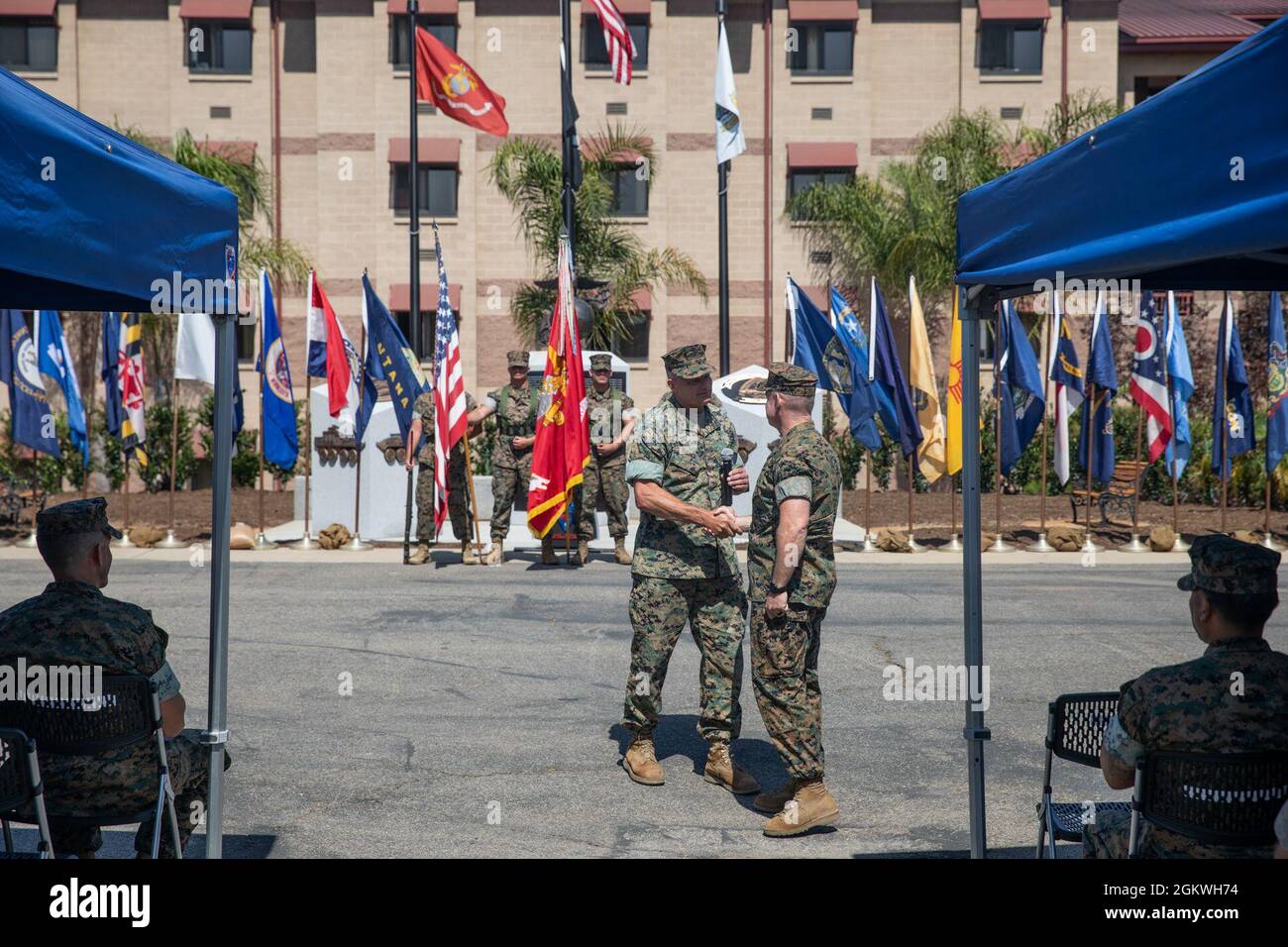 U.S. Marine Corps Maj. Gen. Roger B. Turner, the commanding general of ...