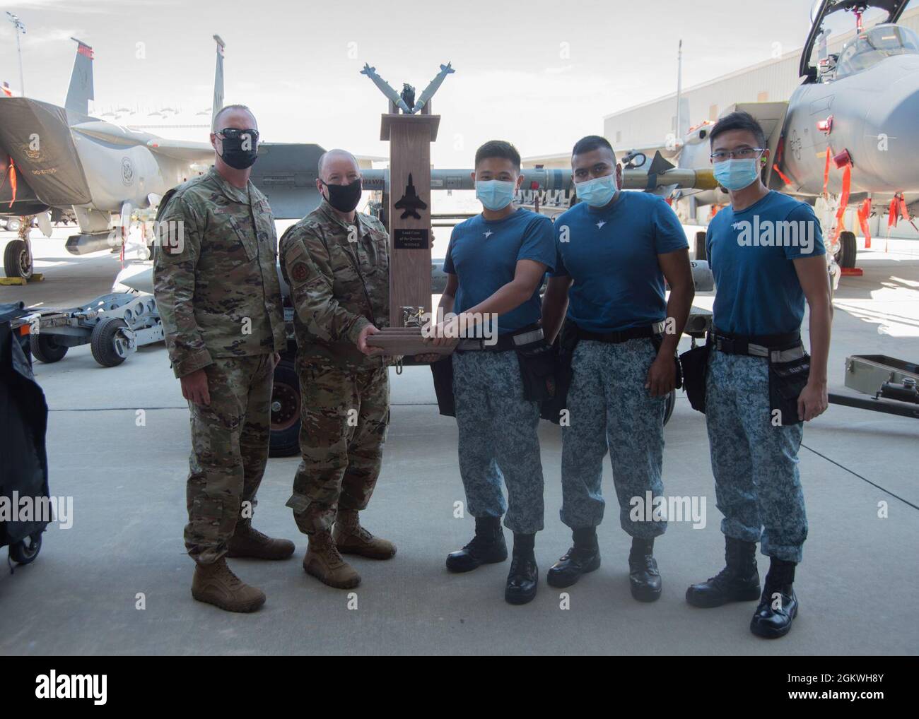 The 428th Fighter Squadron load crew team wins the Quarterly Load Crew ...