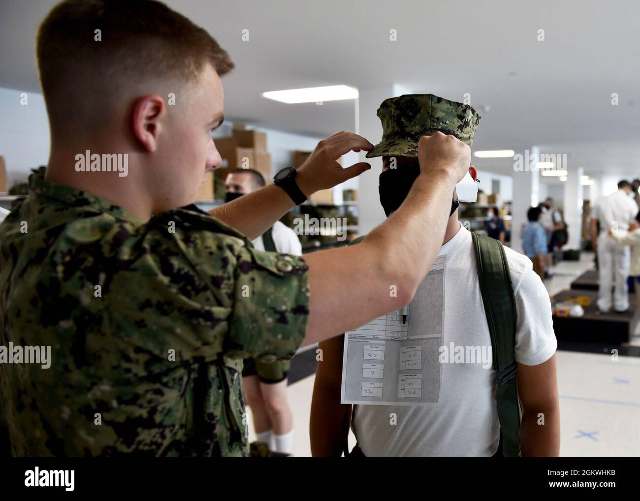 210710-N-KV163-1010 GREAT LAKES, Ill. (July 10, 2021) A Naval Reserve ...