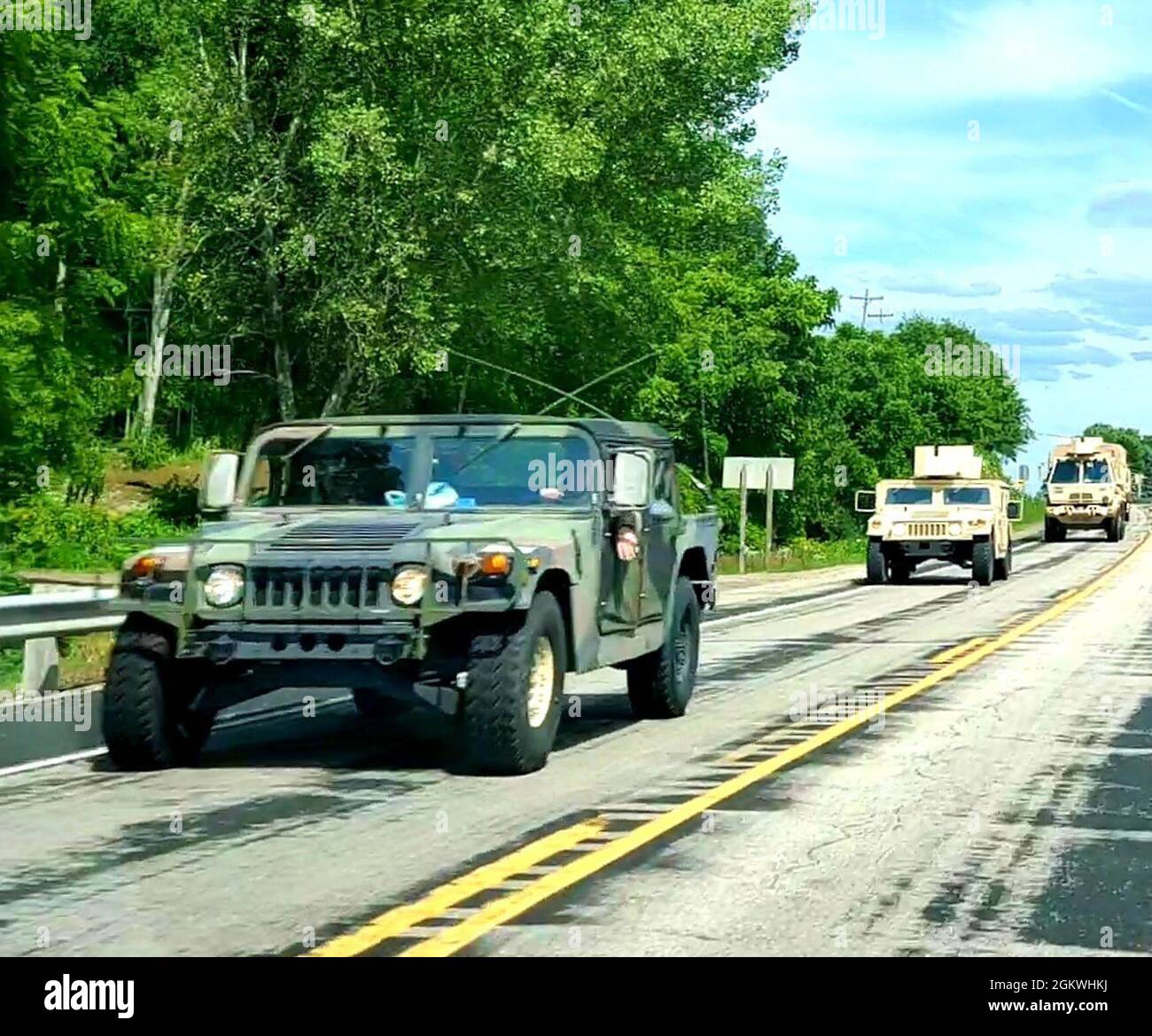 Training operations are shown July 10, 2021, at Fort McCoy, Wis ...