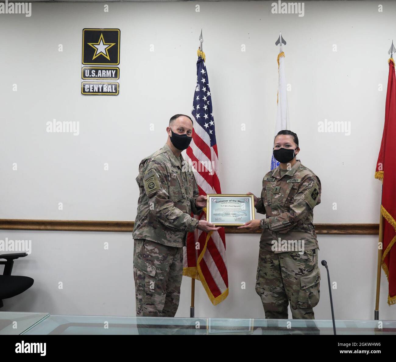 Brig. Gen. Justin Swanson, commanding general, 310th Sustainment ...