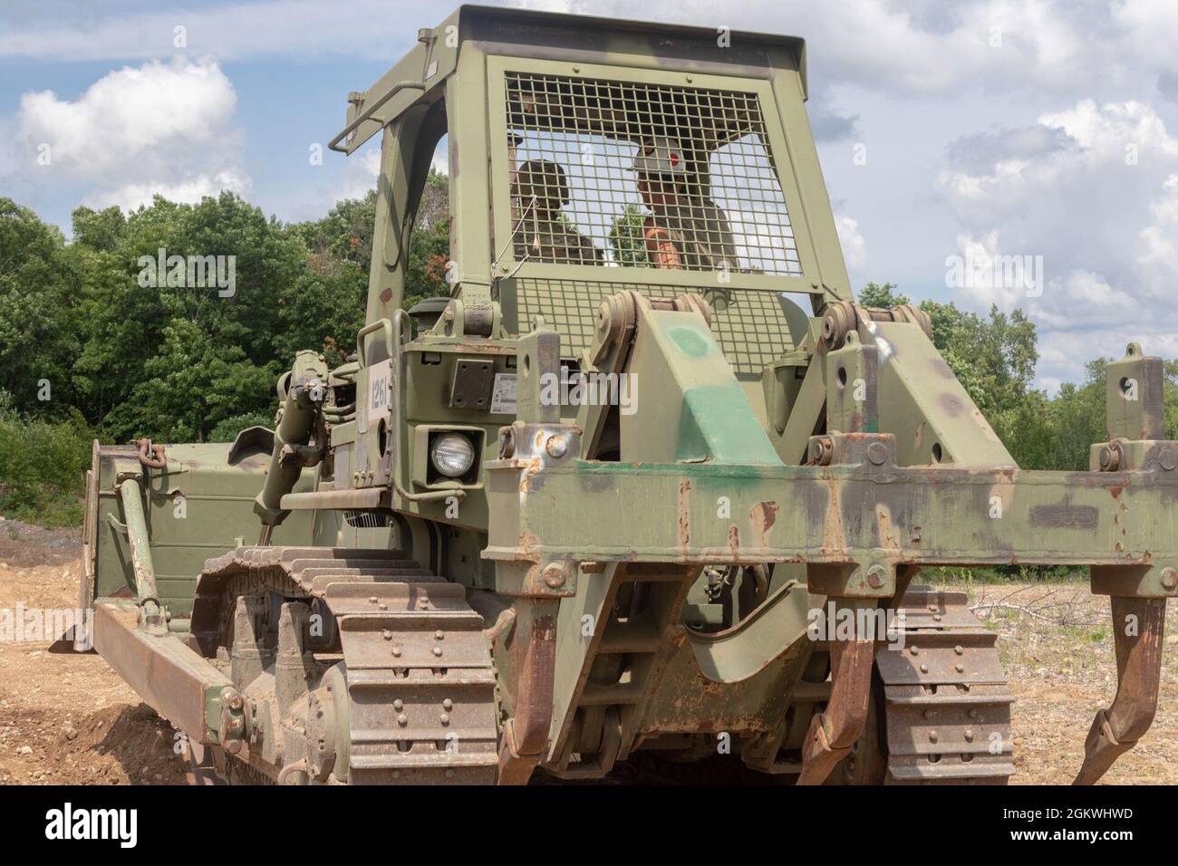 Soldiers of the 851st EVCC, 682nd Engineer Battalion, conducted ...