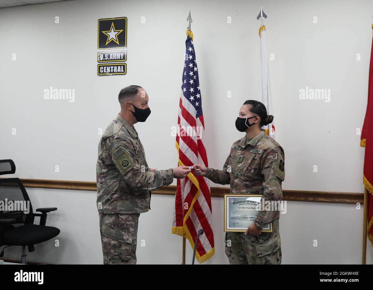 Brig. Gen. Justin Swanson, commanding general, 310th Sustainment ...