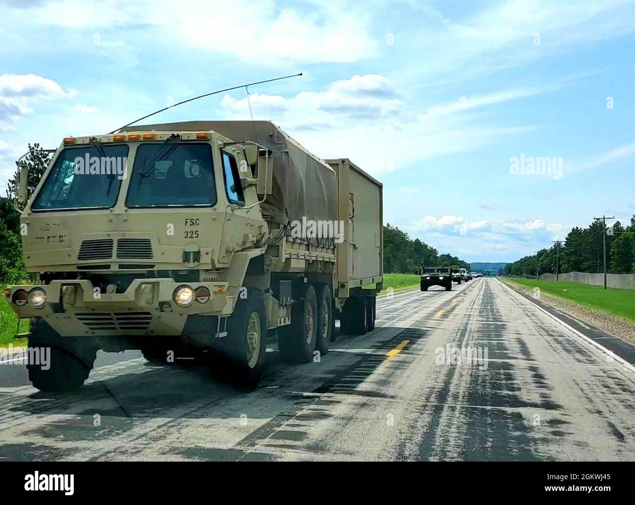Training operations are shown July 10, 2021, at Fort McCoy, Wis ...