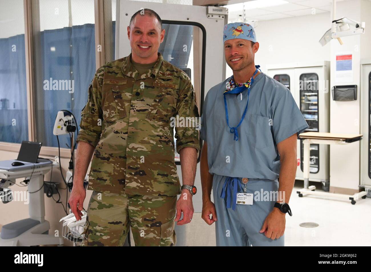 U.S. Air Force Lt. Col. Stephen Rath, member of the New Mexico Air ...