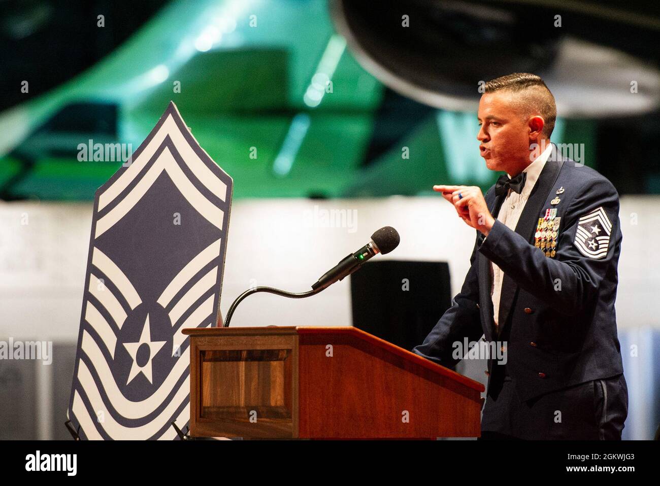 Chief Master Sgt. Jason Shaffer, 88th Air Base Wing command chief ...