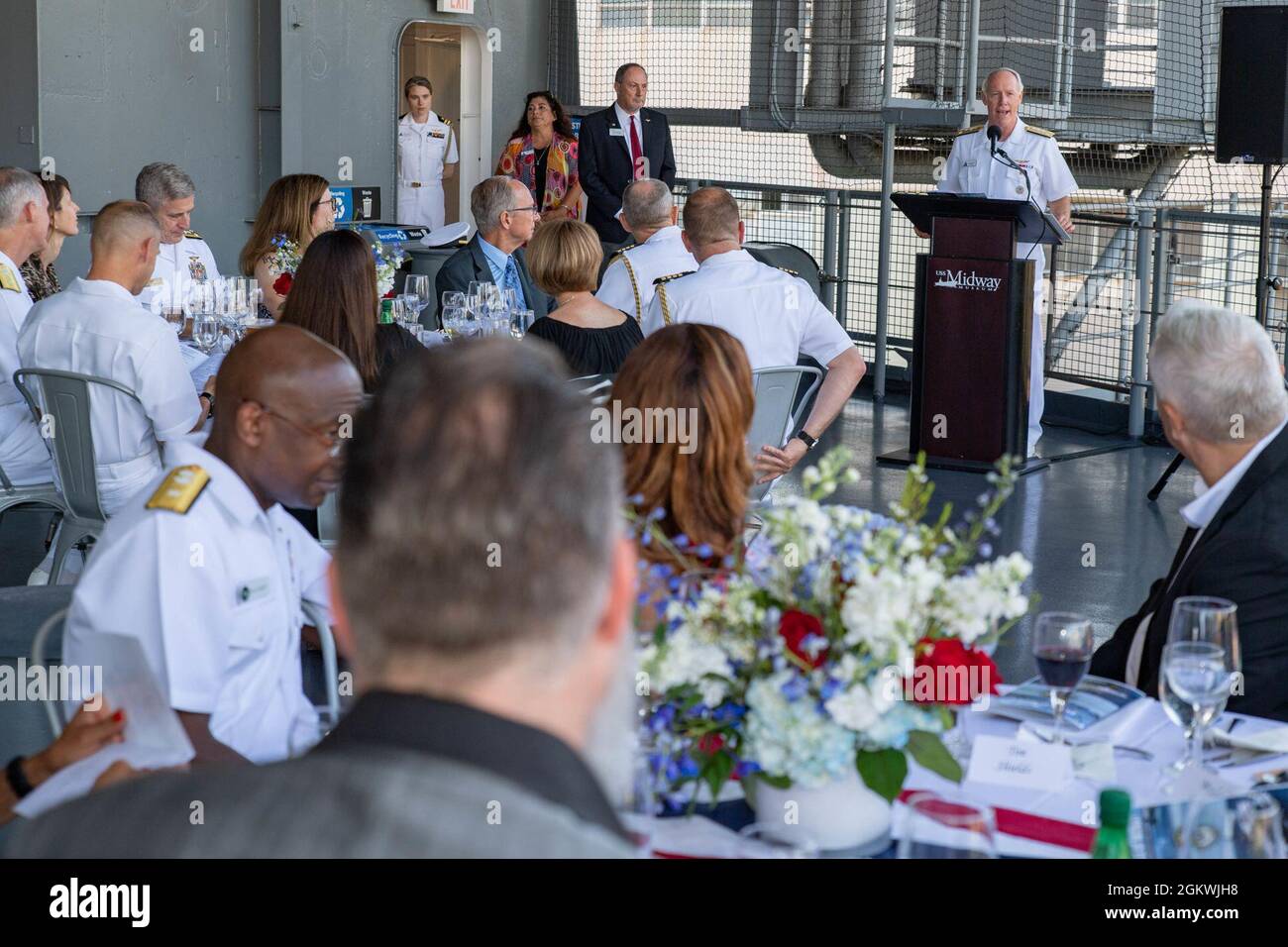 SAN DIEGO (July 10, 2021) Vice Adm. Kenneth Whitesell, Commander, Naval ...