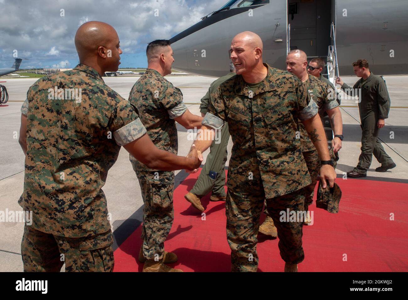 Gunnery Sgt. Kerry Yates, the Marine Corps Base (MCB) Camp Blaz ...