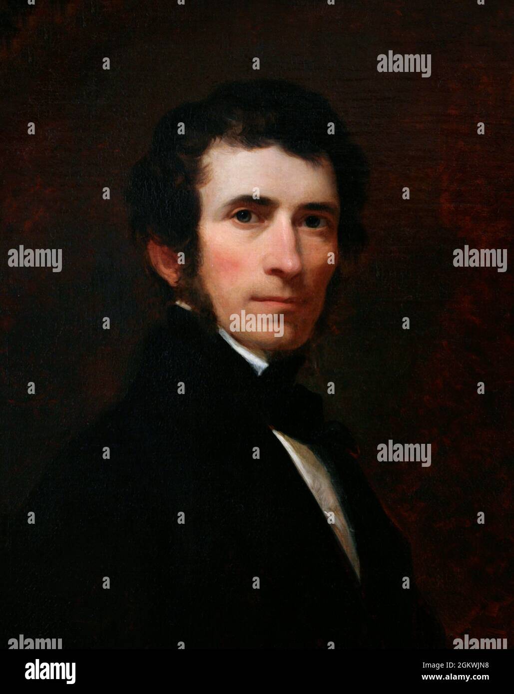 Asher Brown Durand (1896-1886), Self-Portrait, oil on canvas, 1835 ...