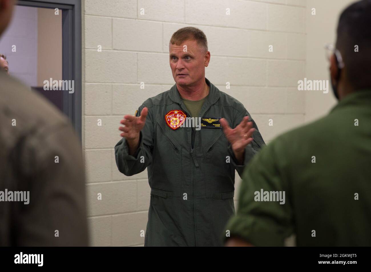 U.S. Marine Corps Lt. Gen. Steven R. Rudder, commander of U.S. Marine ...