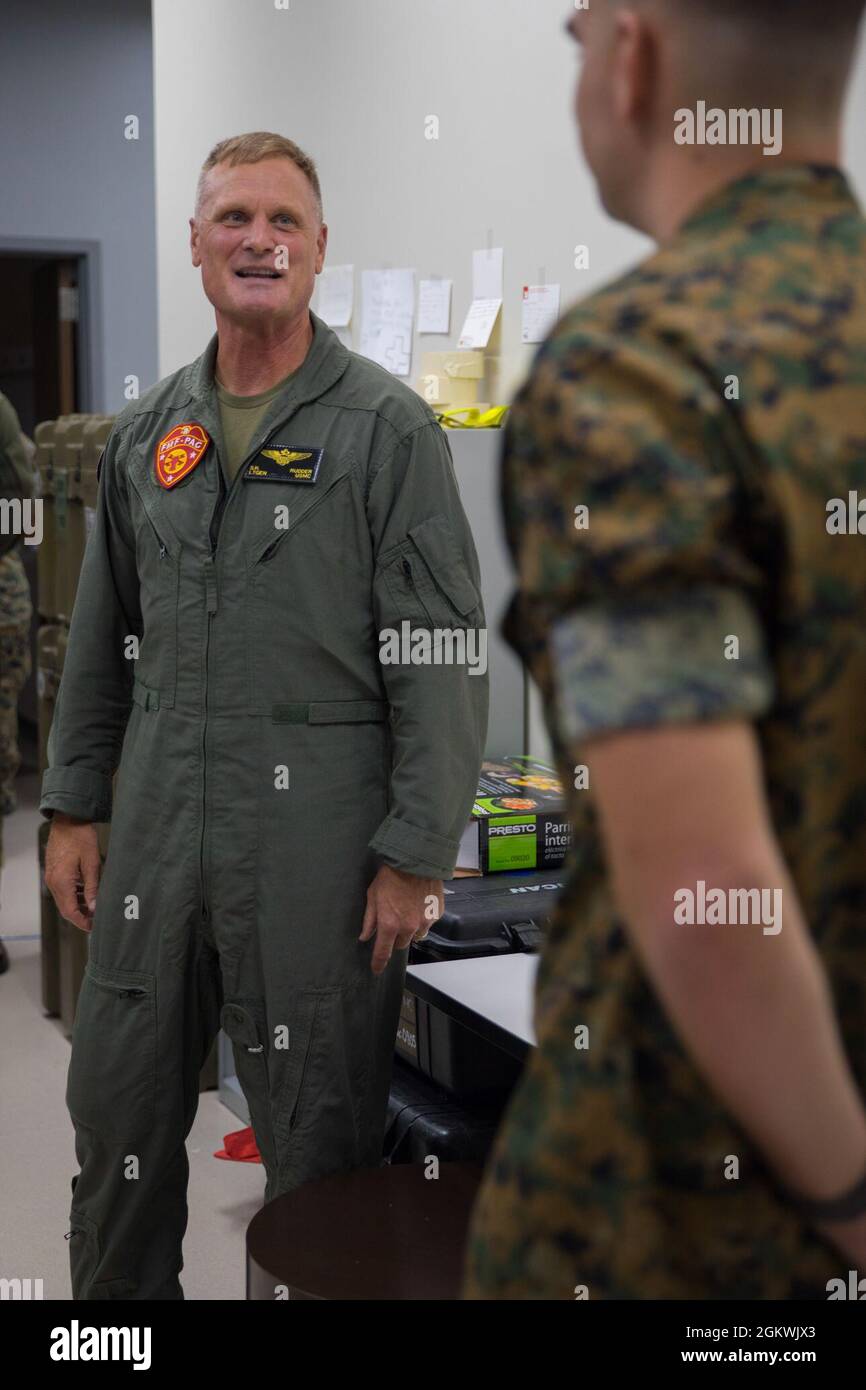 U.S. Marine Corps Lt. Gen. Steven R. Rudder, commander of U.S. Marine ...