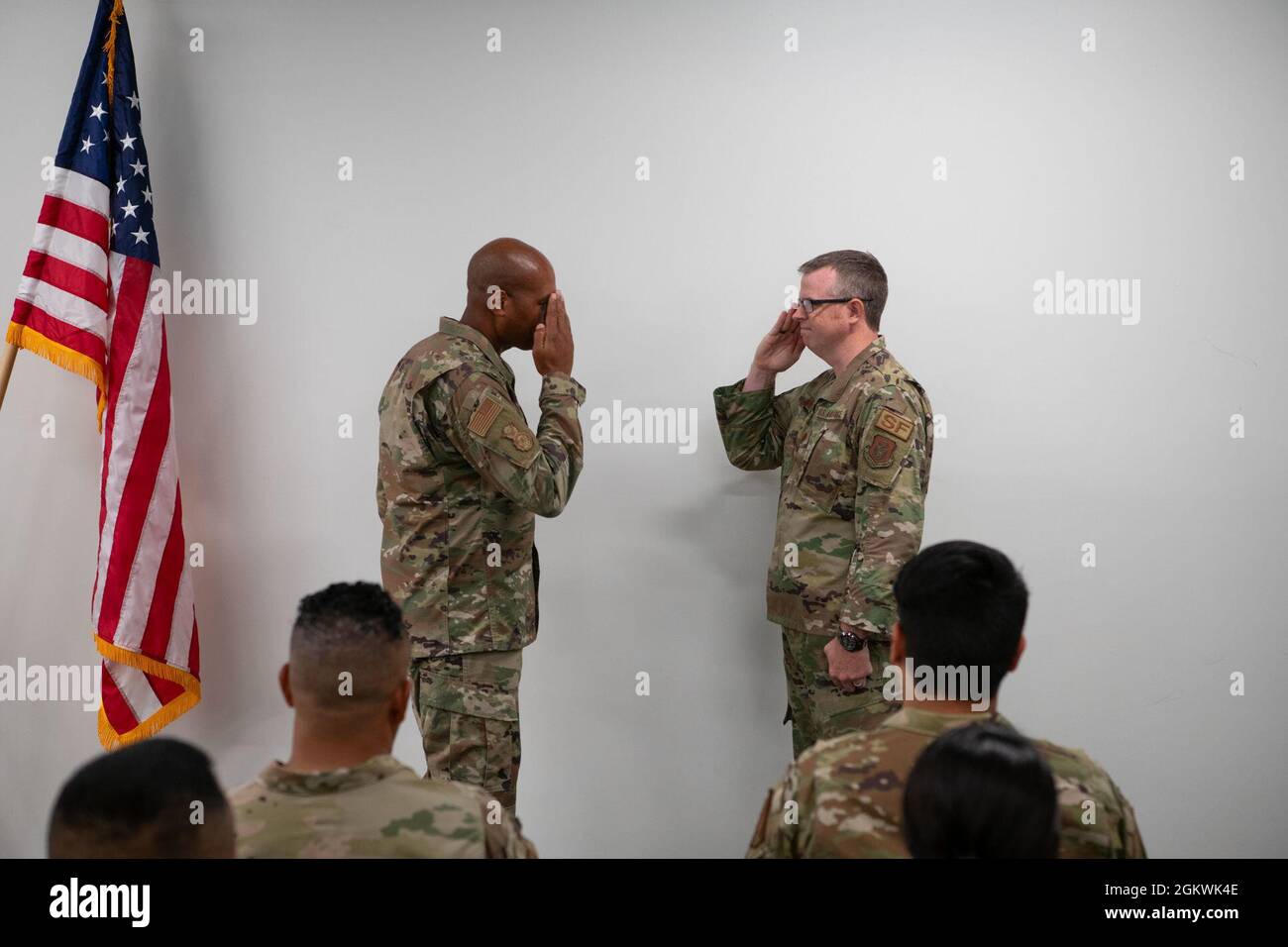 Brig. G. Roy Collins, the Air Force "Top Cop", visited the 349th ...