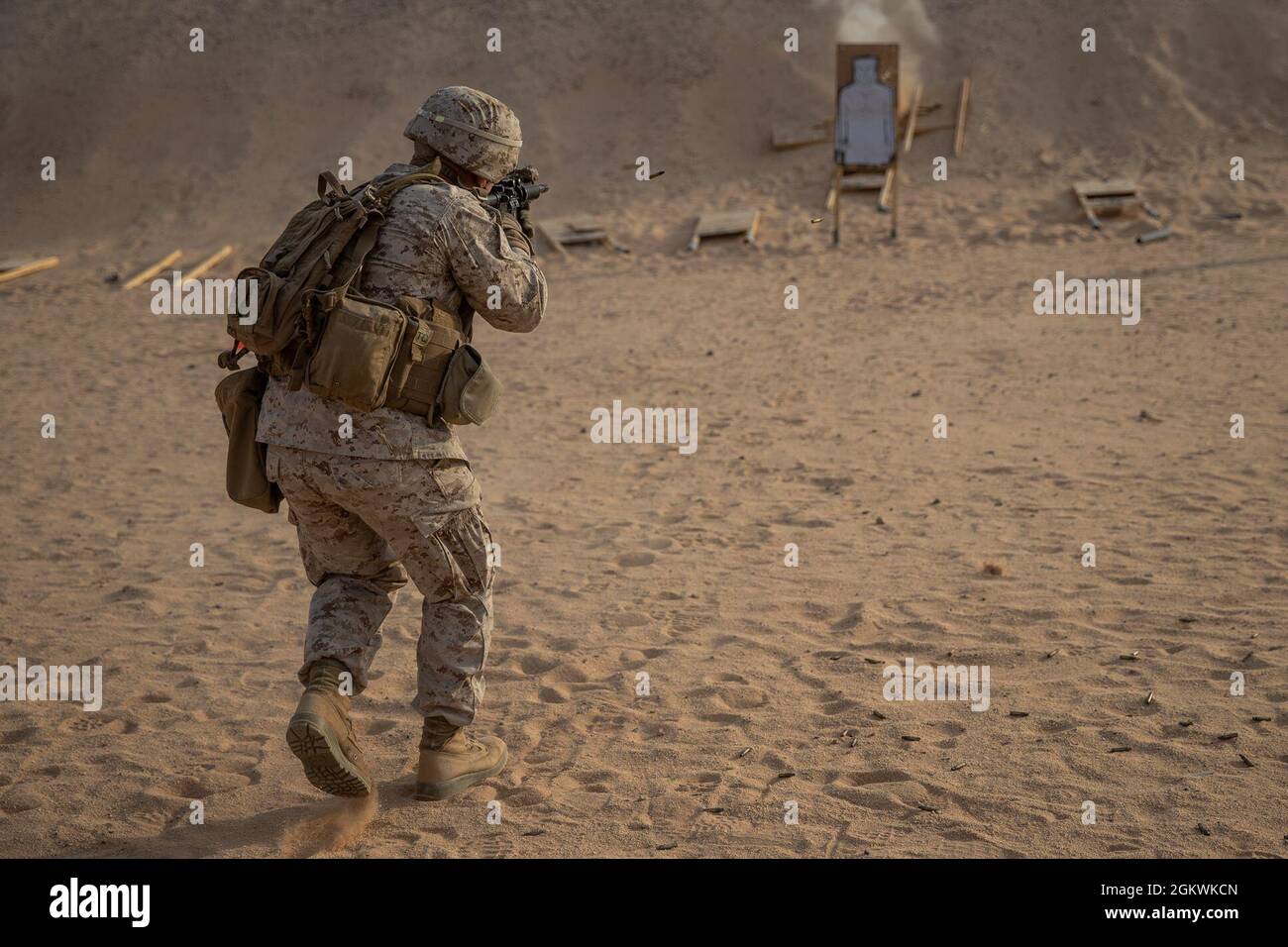 U.S. Marine Col. Phillip Laing, commanding officer, Special Purpose ...
