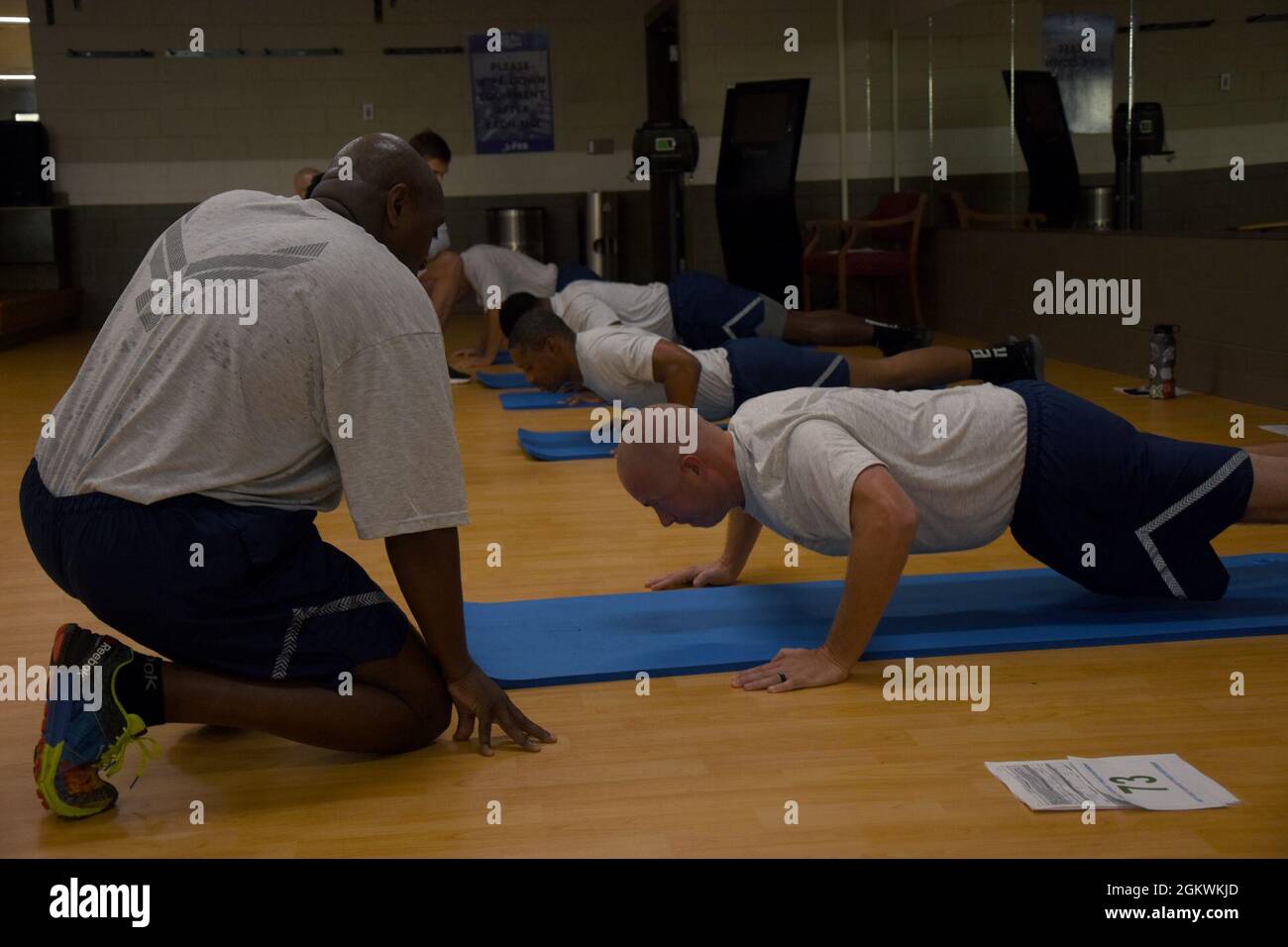 Air force physical fitness assessment hi-res stock photography and ...