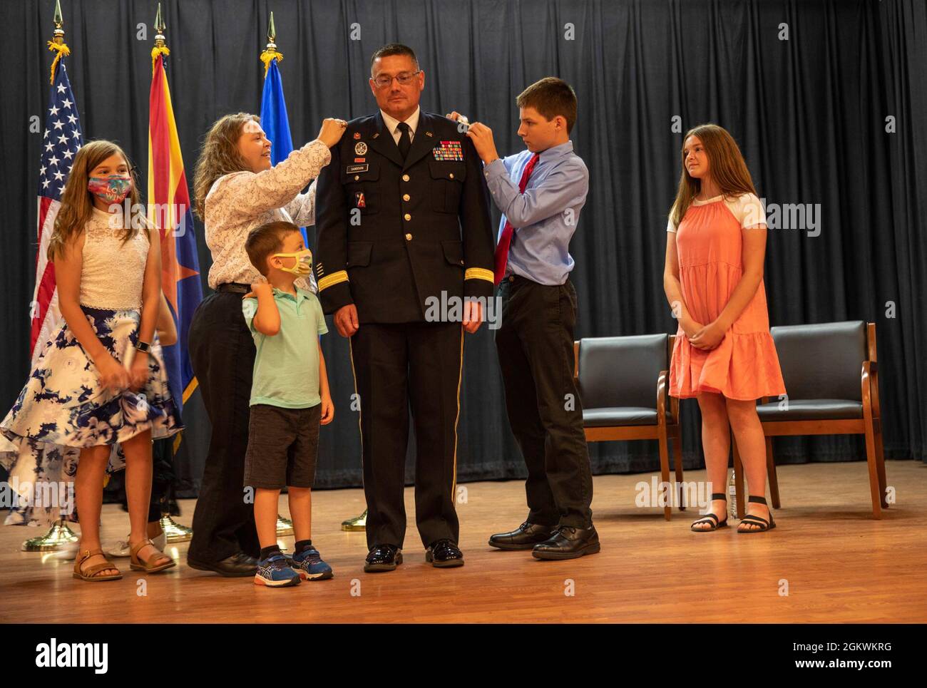 Newly-promoted Brigadier General Christopher S. Sandison’s family pins ...