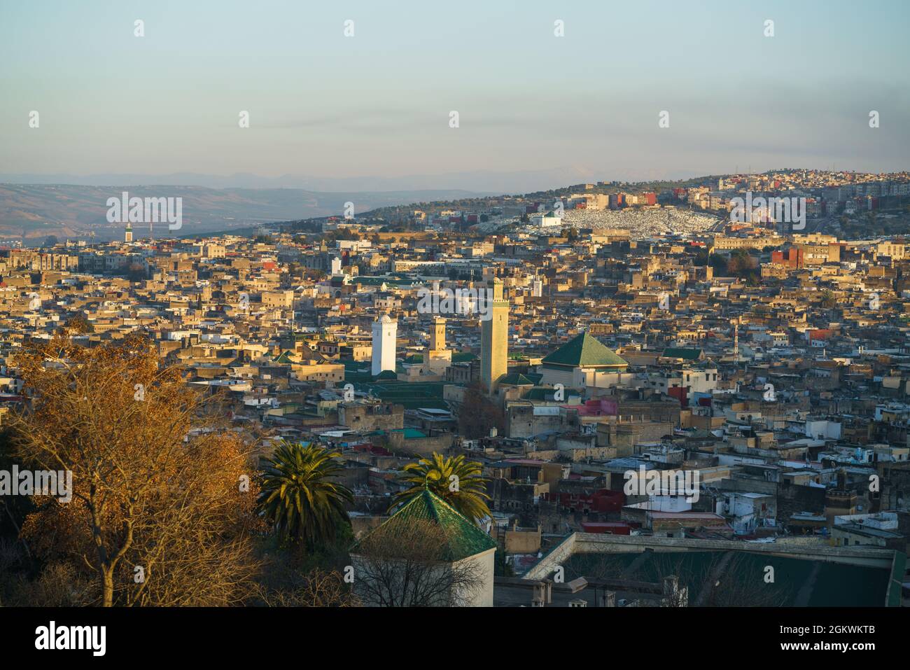 General view of the Fez, Morocco, Africa Stock Photo - Alamy