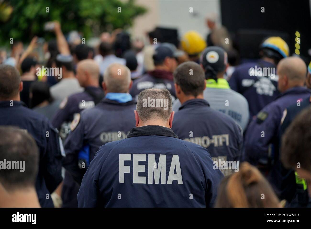 MIAMI, FL (July 13, 2021) – FCO Tom McCool in stands in solidarity ...